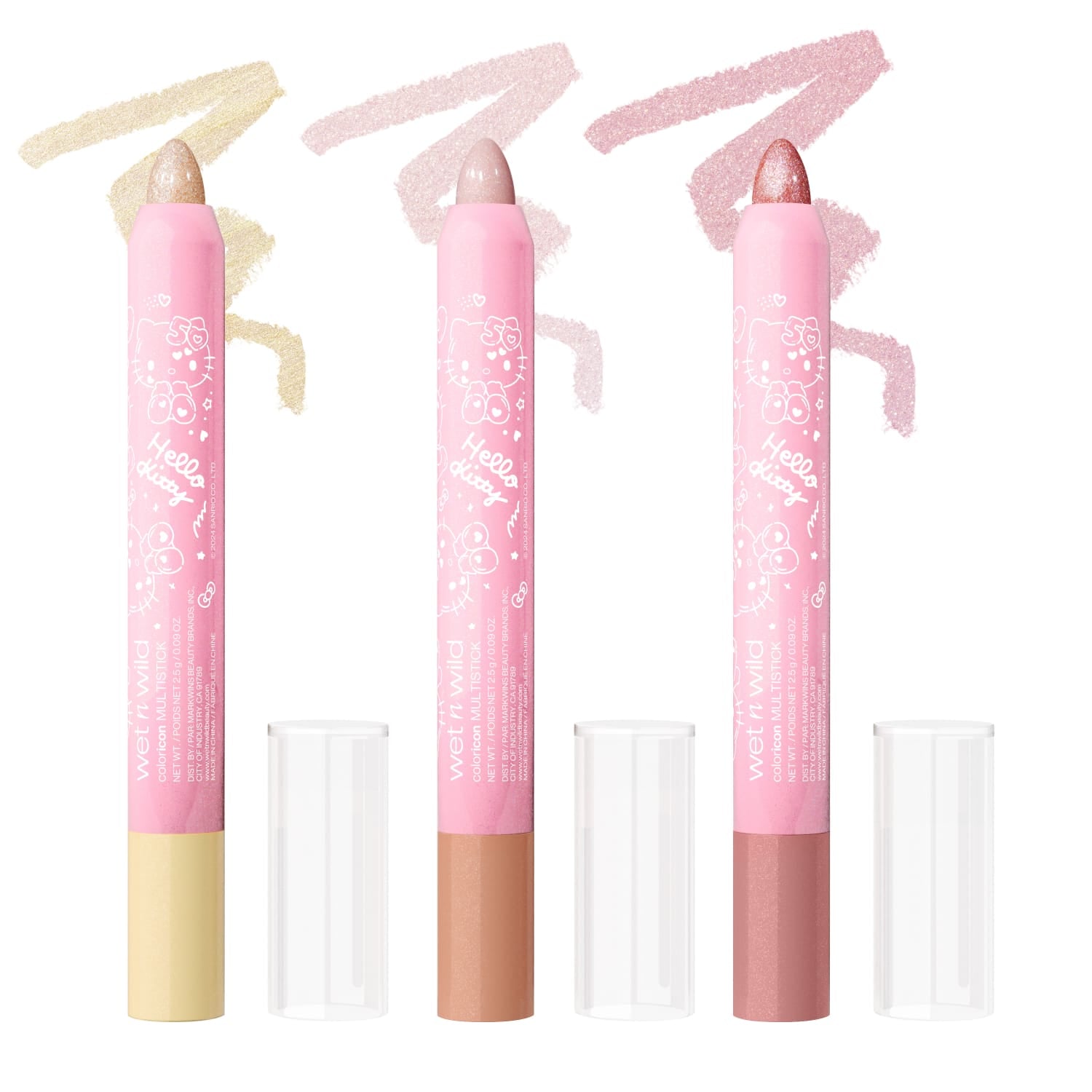 wet n wild Hello Kitty 3-Piece Multi Stick Set – Chameleon vintage